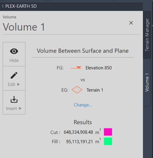 Generate Surface Volume from Plex-Earth's Terrain – Plex-Earth Support Desk