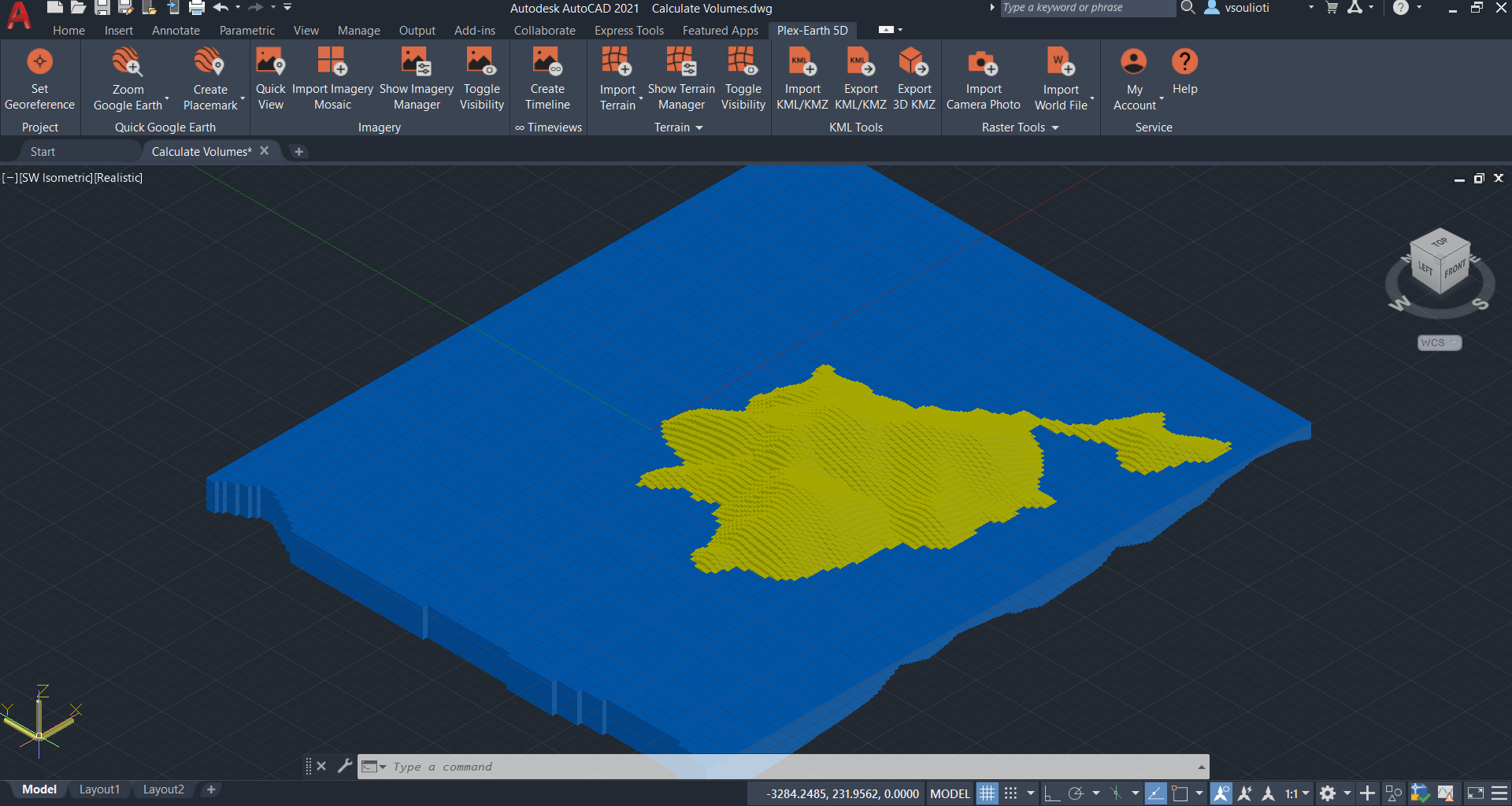 Generate Surface Volume from Plex-Earth's Terrain – Plex-Earth Support Desk