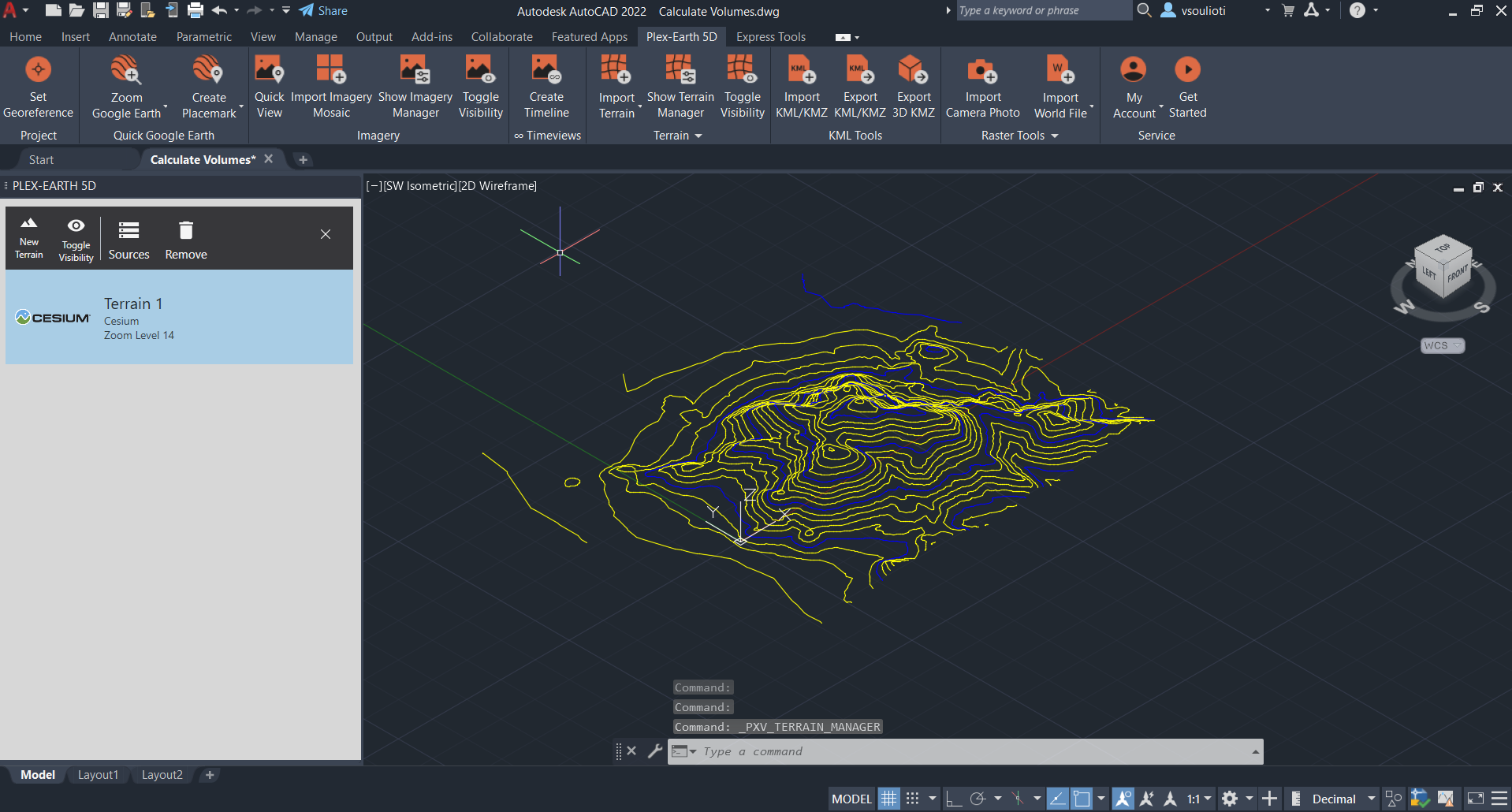 Generate Surface Volume from Plex-Earth's Terrain – Plex-Earth Support Desk