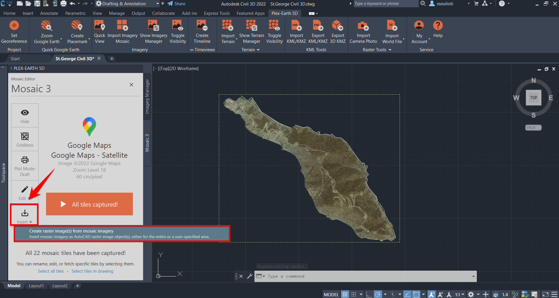 Create real-life Civil 3D Surface – Plex-Earth Support Desk