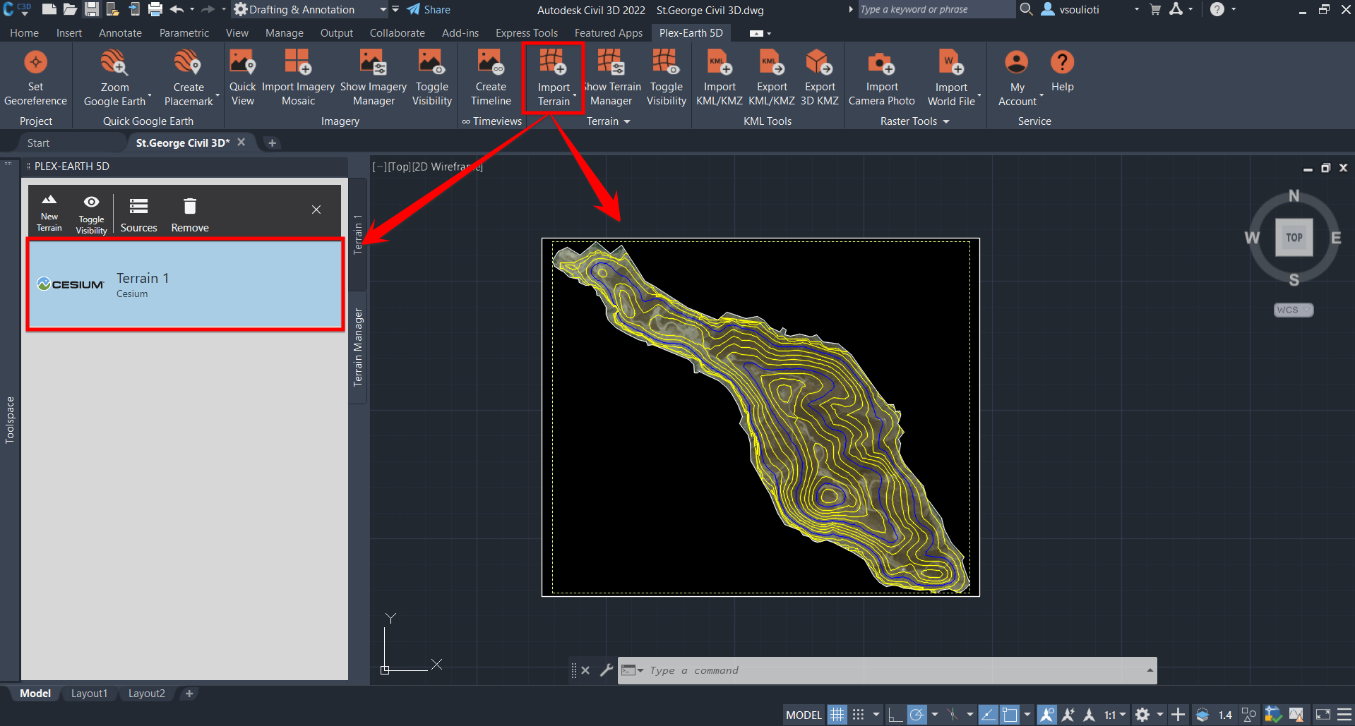 Create real-life Civil 3D Surface – Plex-Earth Support Desk