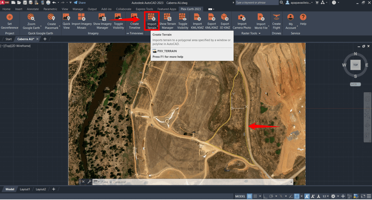 Importing aerial & satellite imagery and 3D terrain in PVcase with Plex ...